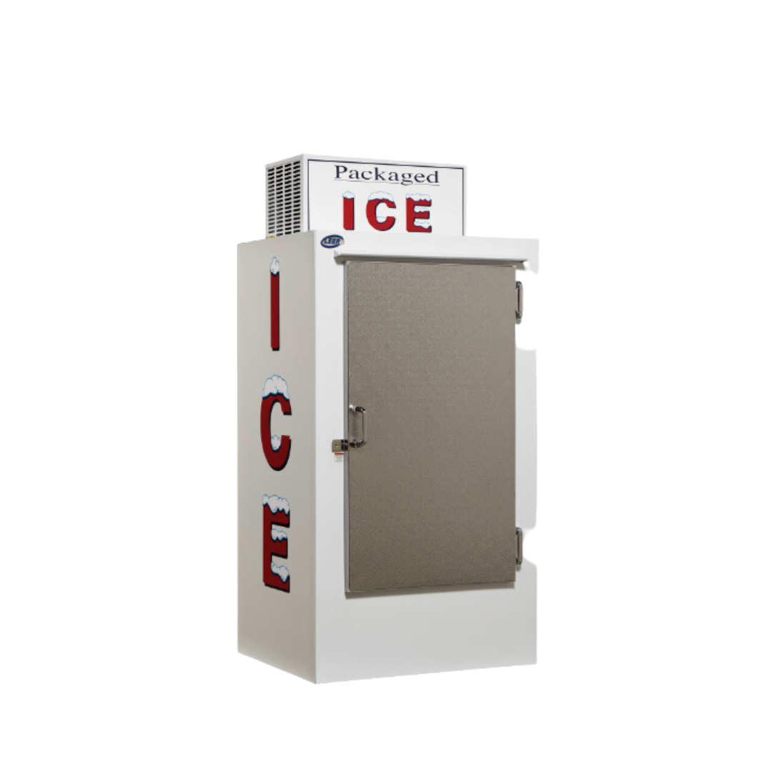 Leer Model 30 Solid Door Ice Merchandiser — Modern Ice