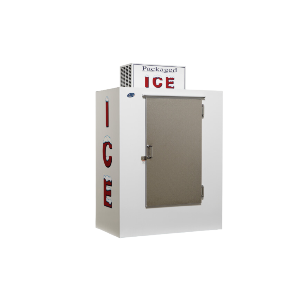 Leer Model 40 Solid Door Ice Merchandiser — Modern Ice