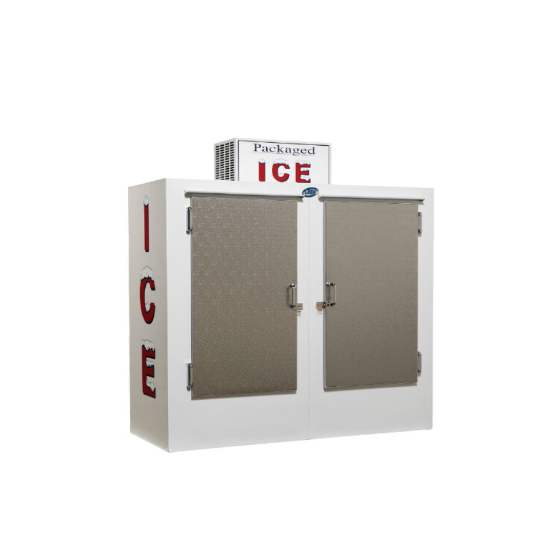 Leer Model 60 Solid Door Ice Merchandiser — Modern Ice