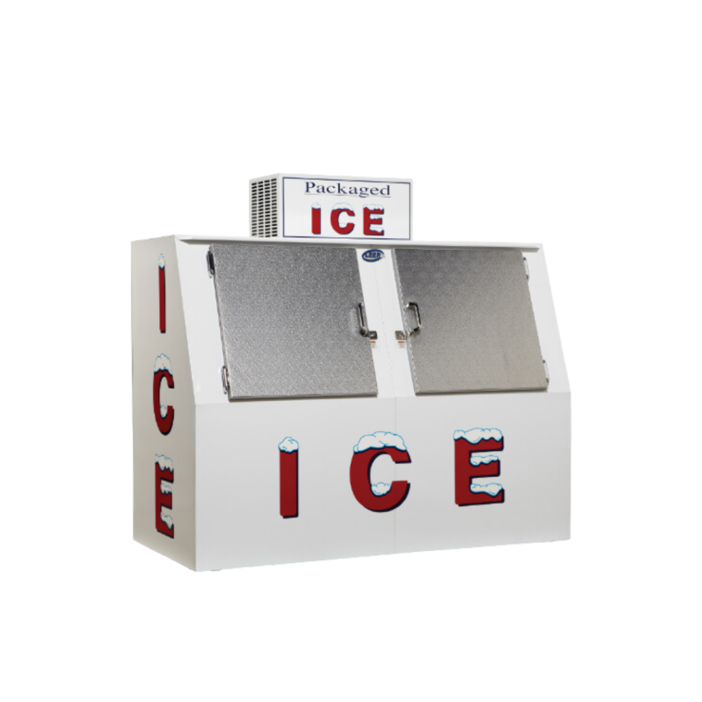 Leer Model 60 Slant Ice Merchandiser — Modern Ice