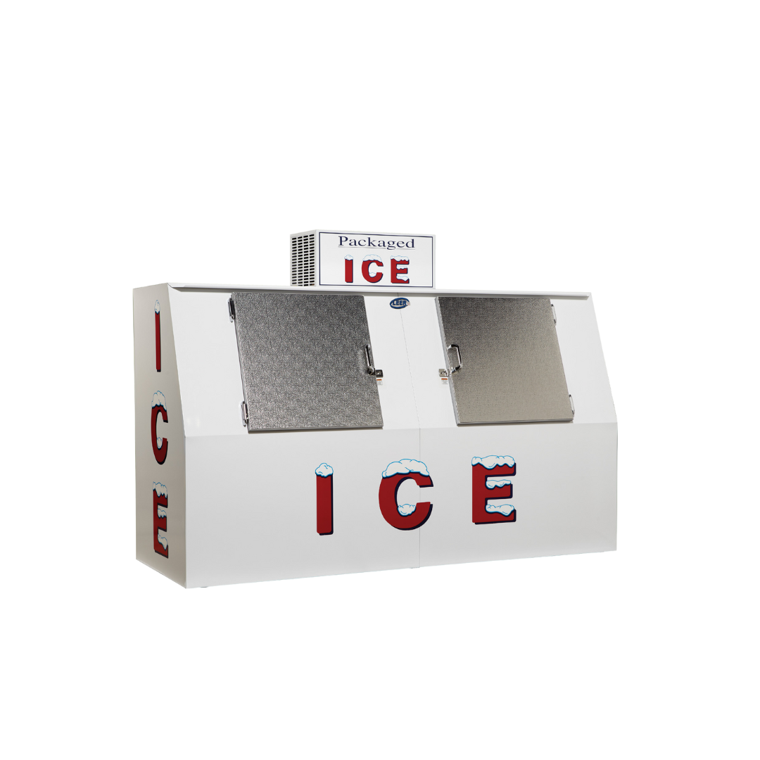 Leer Model 75 Slant Ice Merchandiser — Modern Ice