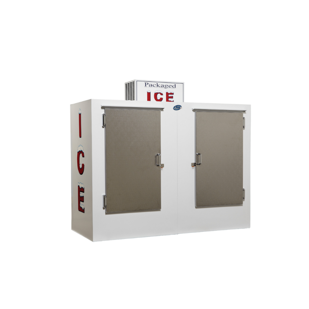 Leer Model 85 Solid Door Ice Merchandiser — Modern Ice