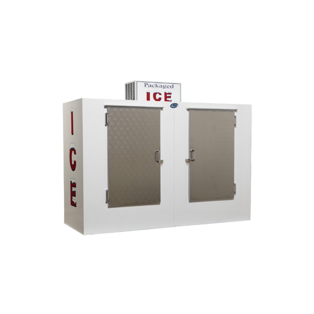 Leer Model 100 Solid Door Ice Merchandiser — Modern Ice