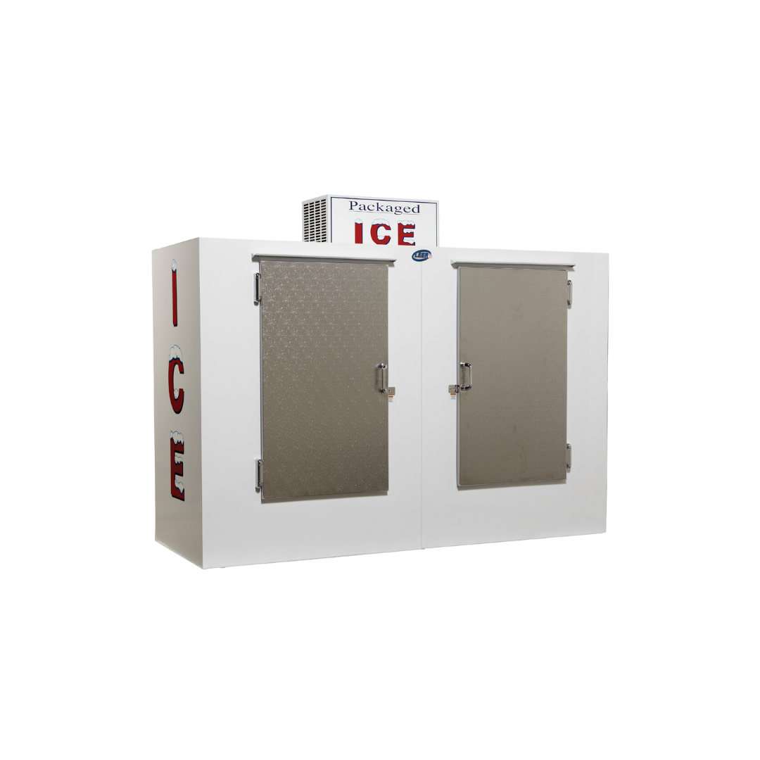 Leer Model 100 Solid Door Ice Merchandiser — Modern Ice