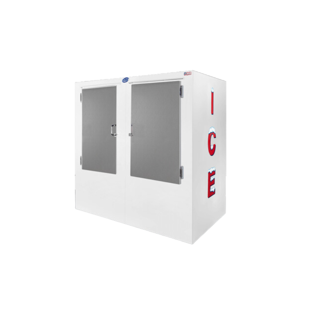 Leer Model 115 Large Capacity Outdoor Ice Merchandiser — Modern Ice