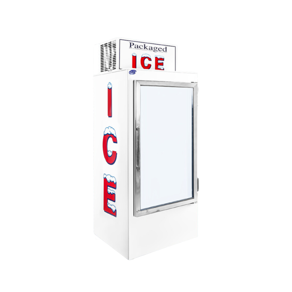 Leer Model 20 Glass Door Ice Merchandiser — Modern Ice